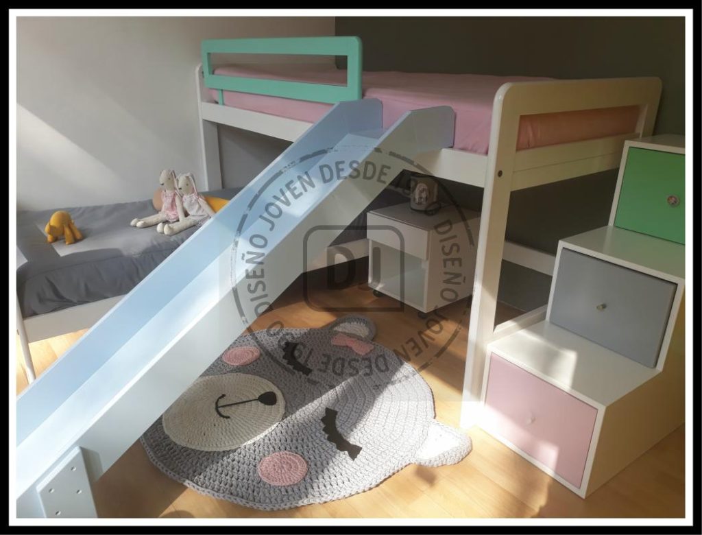 Rinconera Ambar con tobogán - Diseño Joven